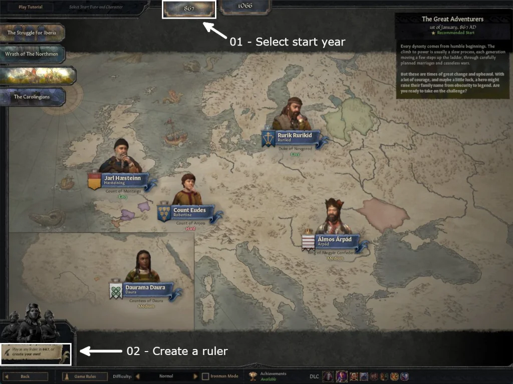 Best Starting Region Guide – Crusader Kings 3 ⋆ Zack's